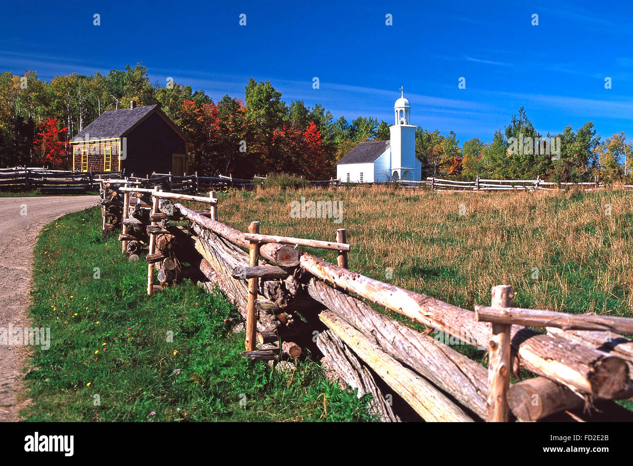 Acadian village hi-res stock photography and images - Alamy