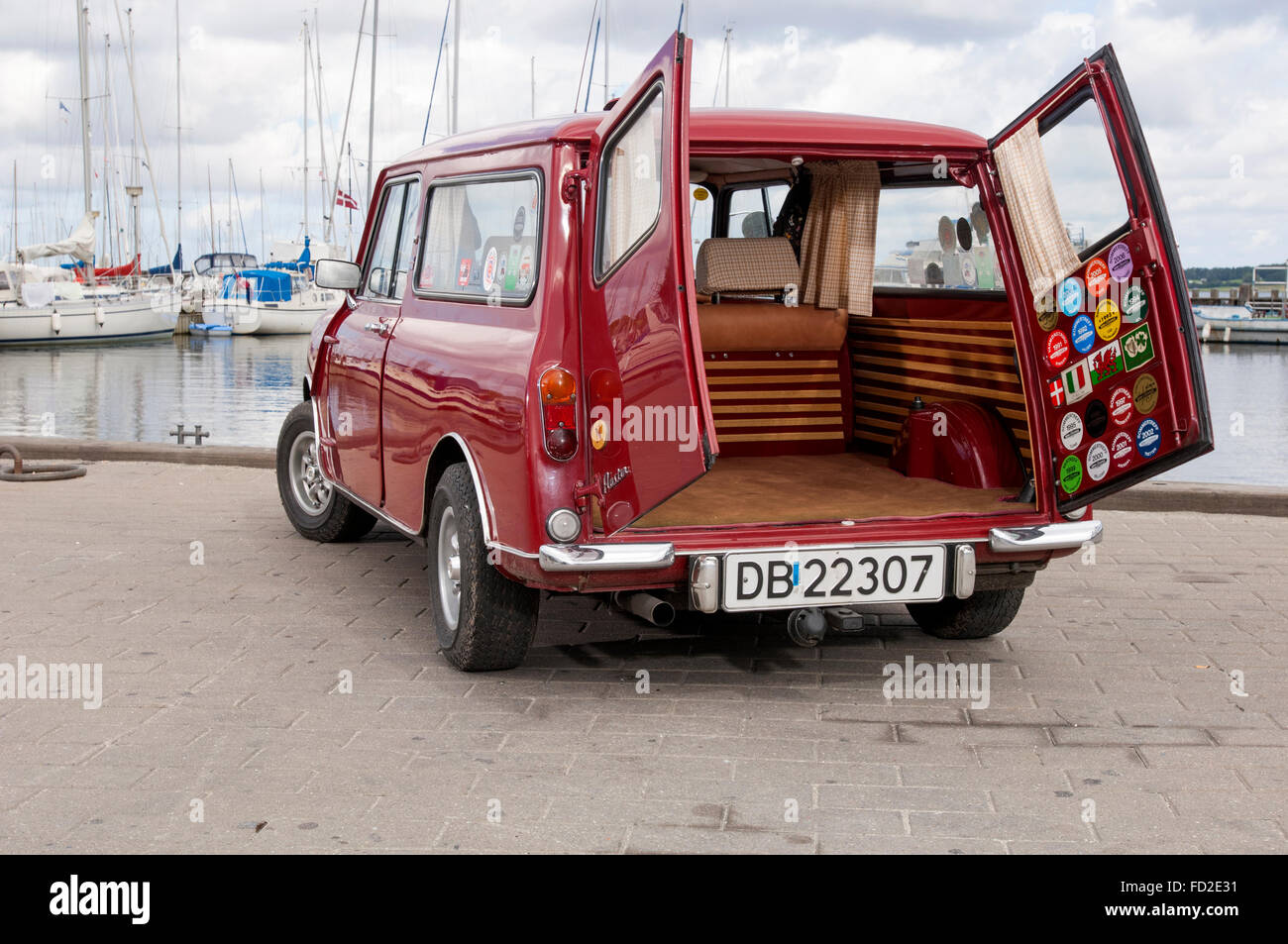 Austin Seven Mini van camper Stock Photo - Alamy