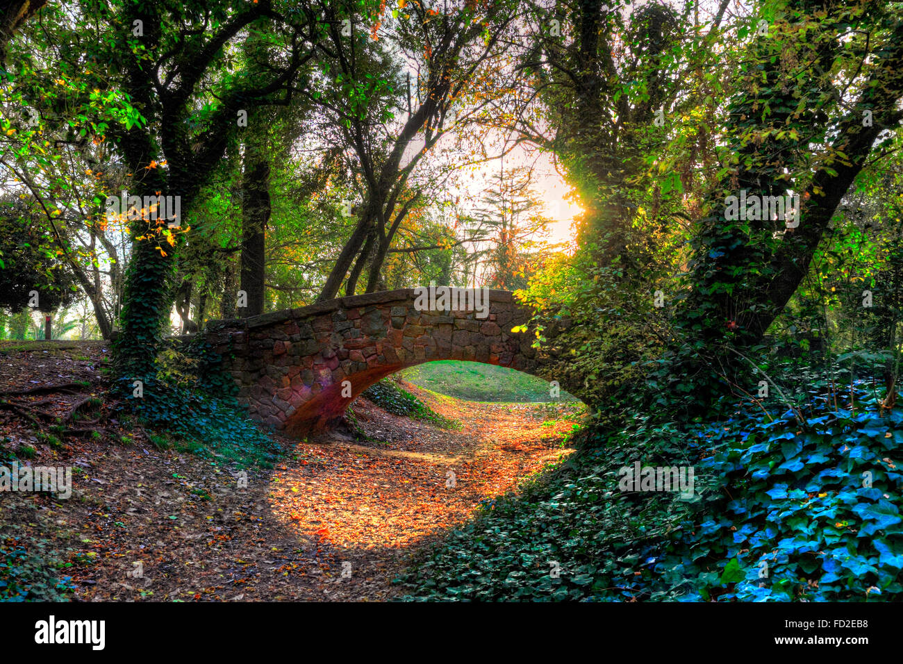 "Domingo Faustino Sarmiento" Park, designed by Charles Thays. Azul ...