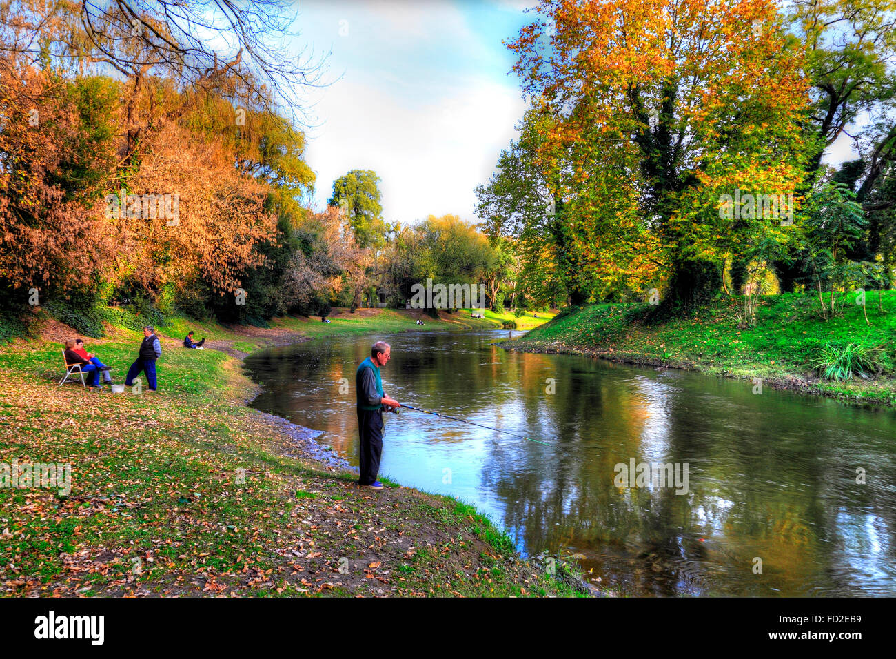 "Domingo Faustino Sarmiento" Park, designed by Charles Thays. Azul ...