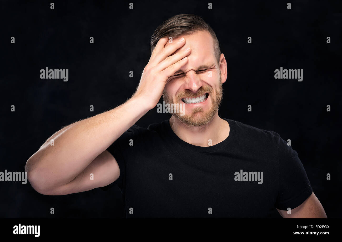 Agony face hi-res stock photography and images - Alamy