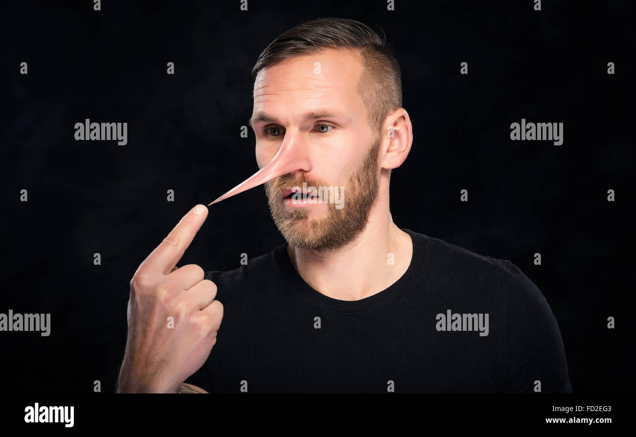 Long pointy pointed nose hi-res stock photography and images - Alamy