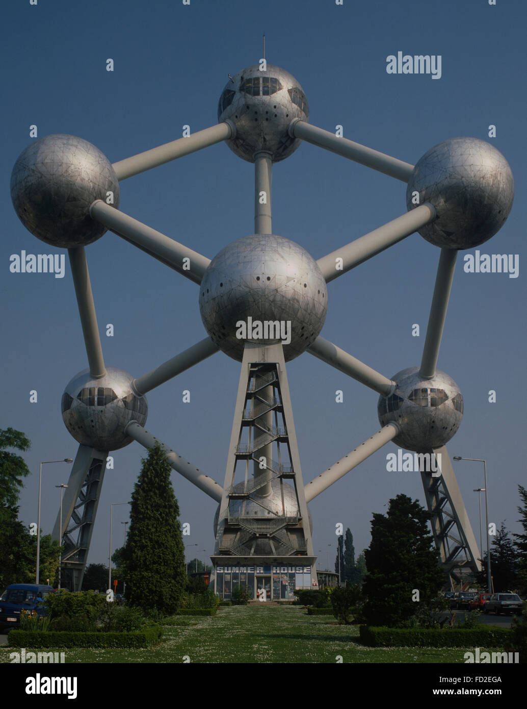 Brussels, Belgium, Atomium Stock Photo - Alamy