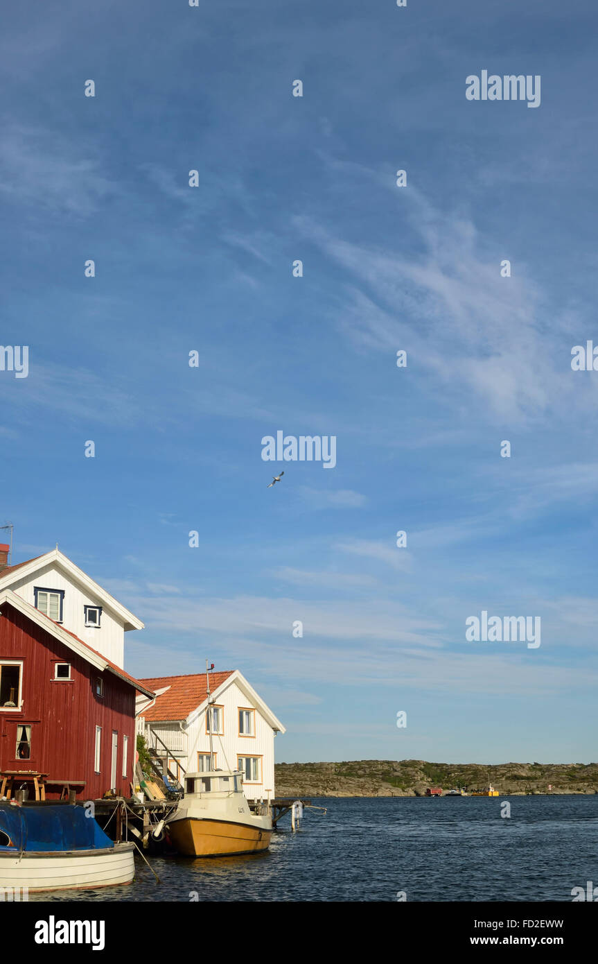 Gullholmen island. Bohuslän. Götaland. West Sweden Stock Photo - Alamy
