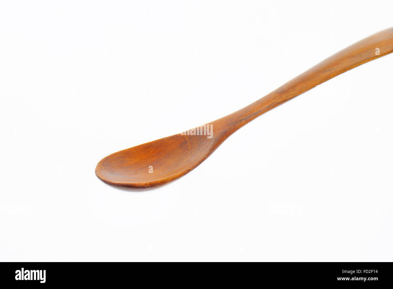 Empty wooden spoon Stock Photo - Alamy