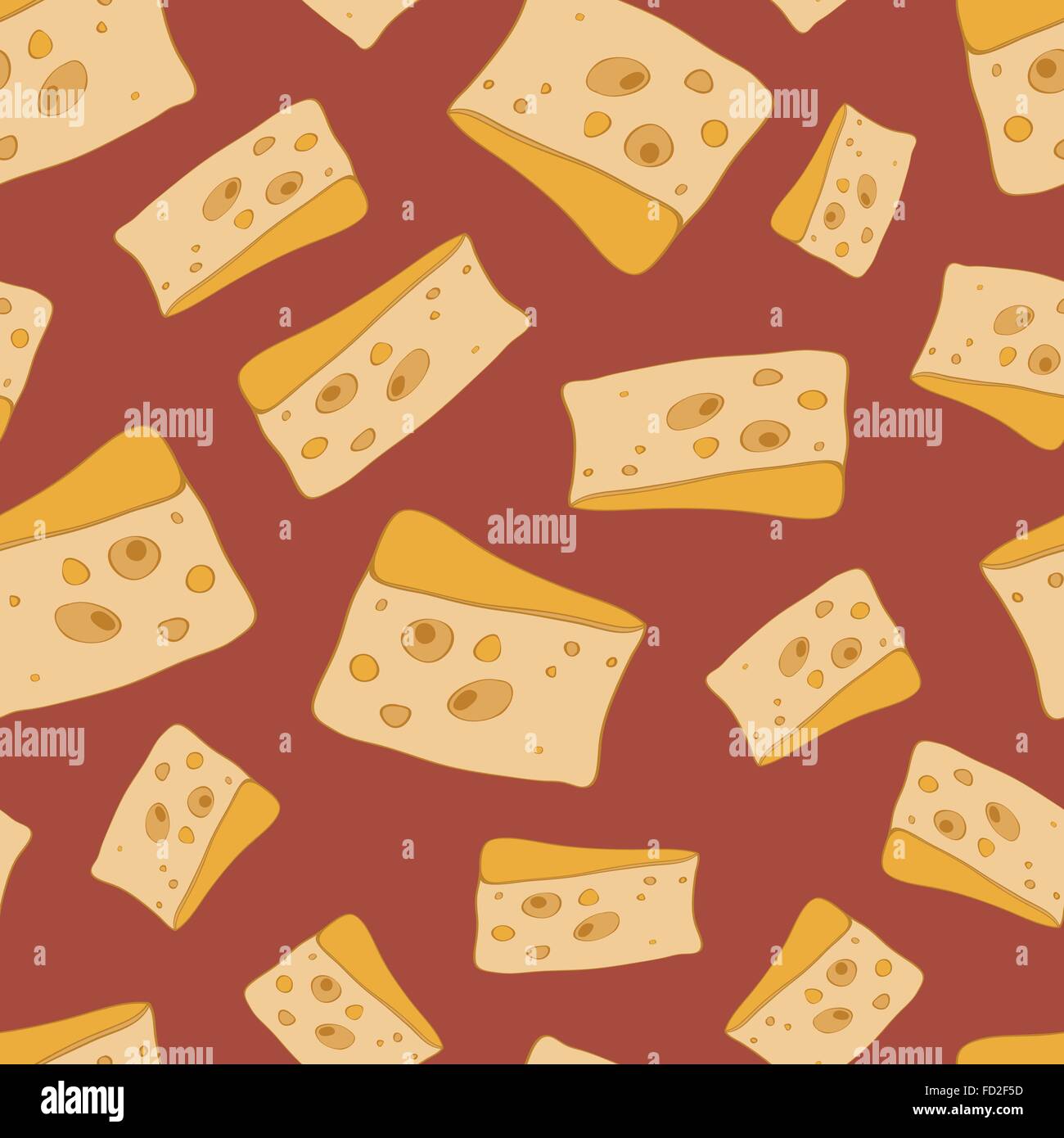 vector cheese pattern Stock Vector Image & Art - Alamy
