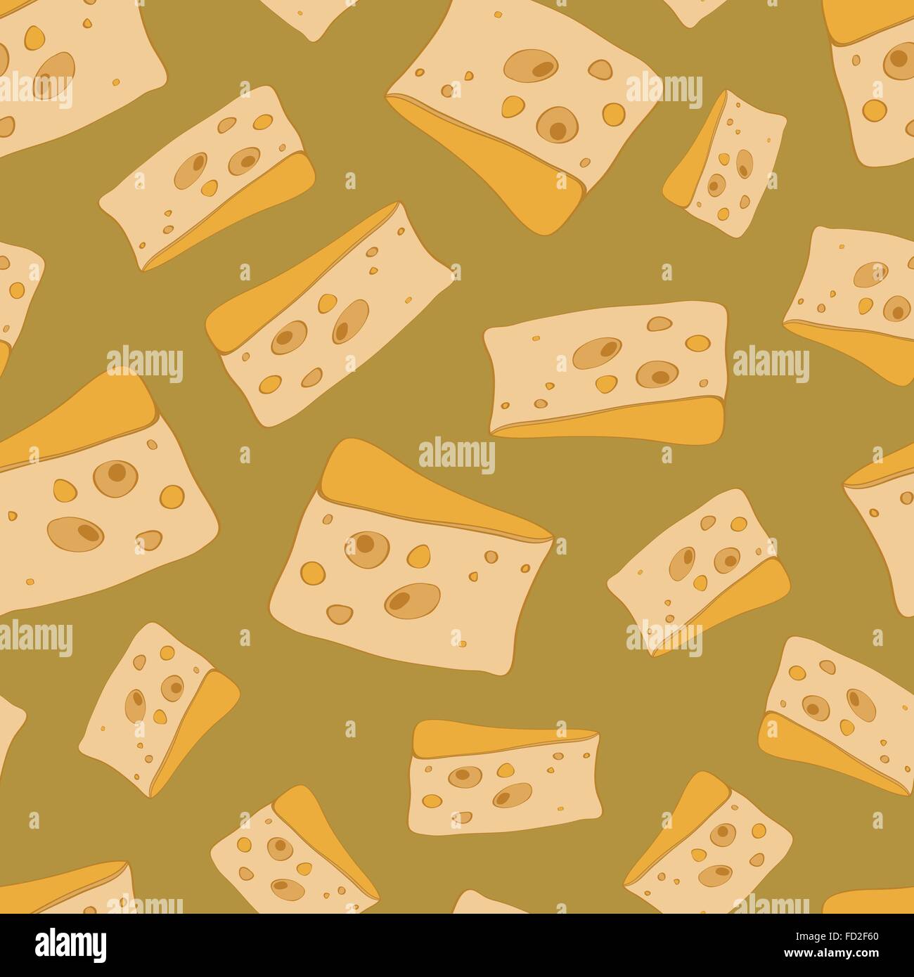 vector cheese pattern Stock Vector Image & Art - Alamy