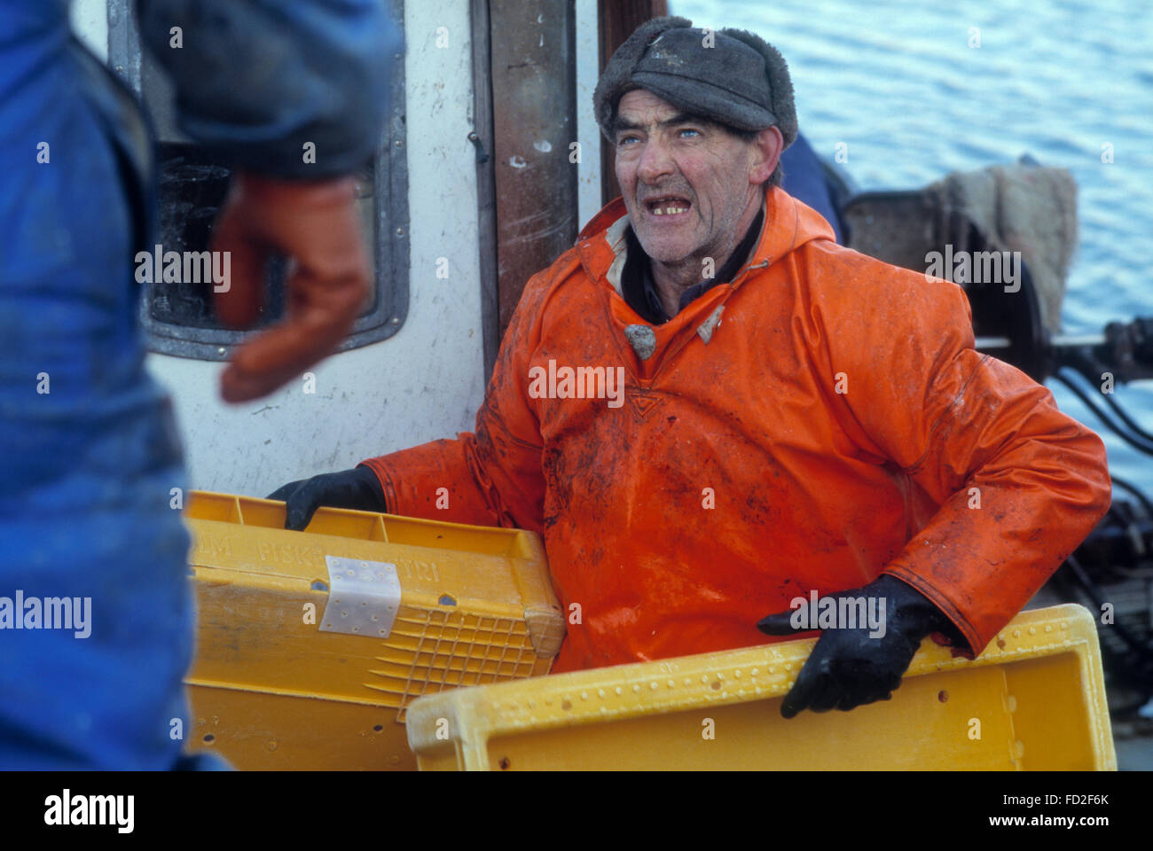 Fishing trawler on the baltic sea hi-res stock photography and images ...