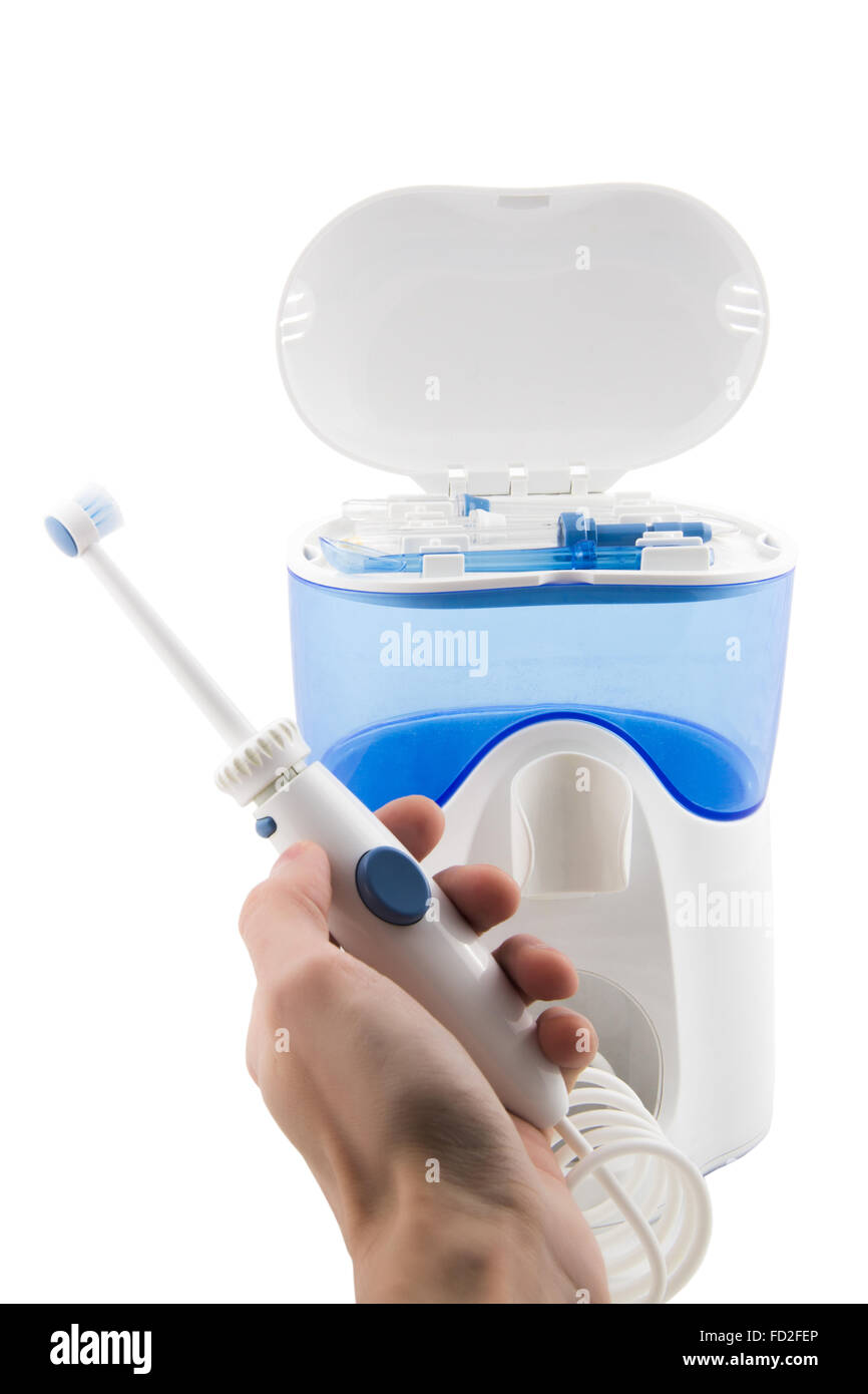 irrigator for oral Stock Photo - Alamy
