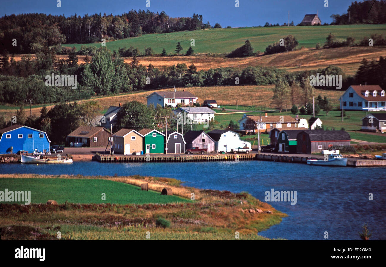 French River Harbour,Prince Edward Island Stock Photo - Alamy