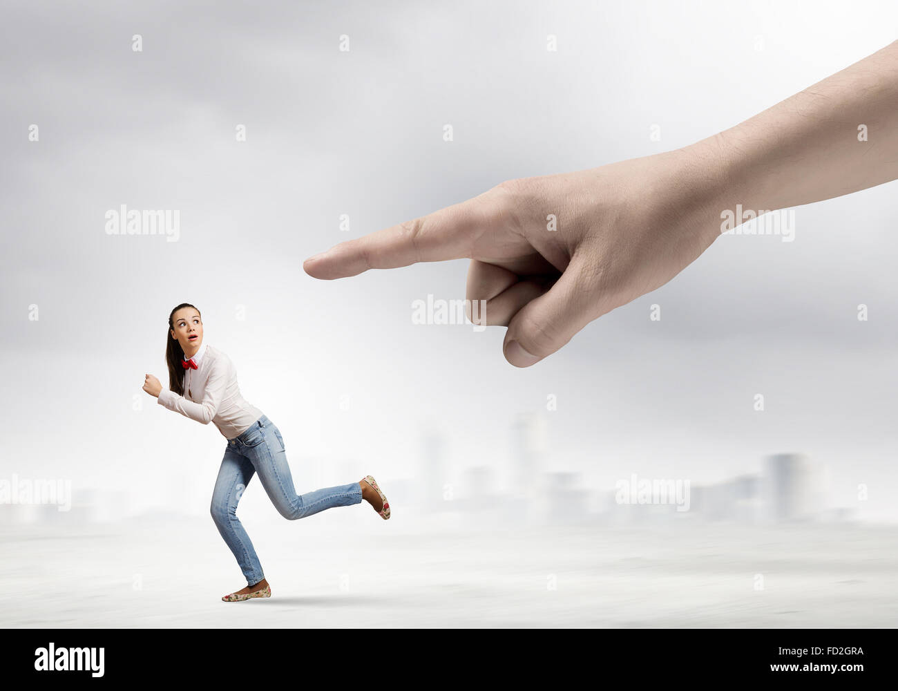 Executive in running pose hi-res stock photography and images - Alamy