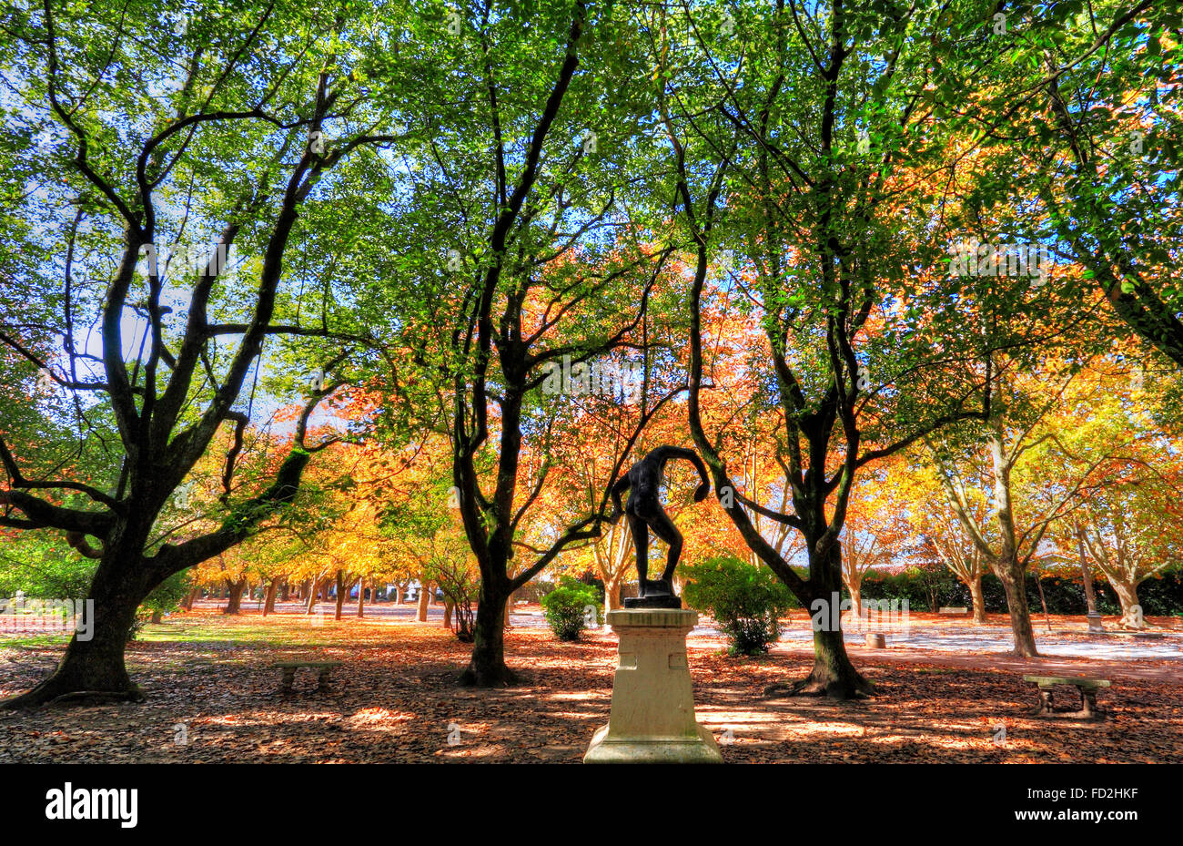"Domingo Faustino Sarmiento" Park, designed by Charles Thays. Azul ...