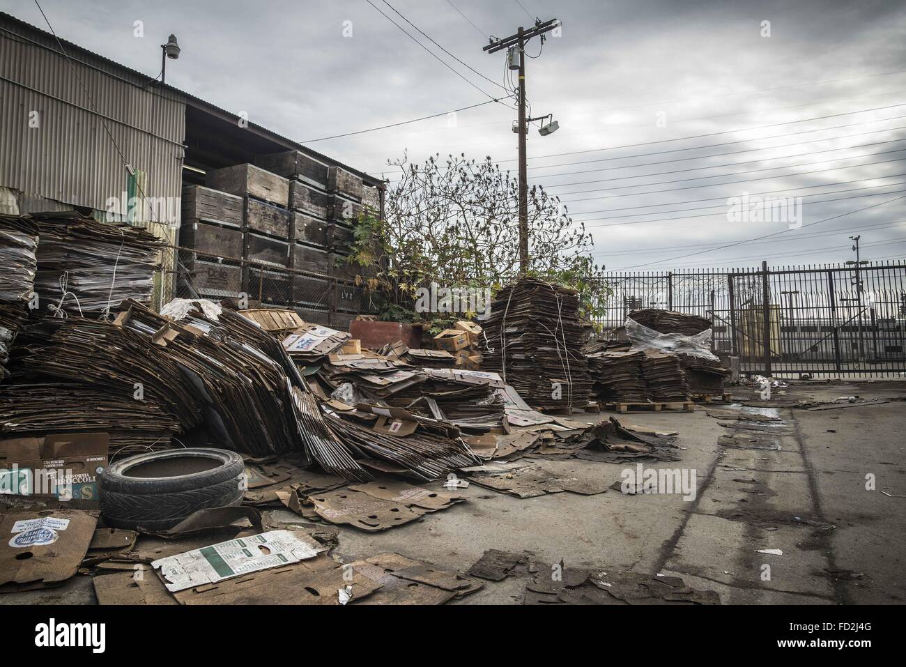 Los Angeles, California, USA. 3rd Aug, 2014. Produce in varying states ...