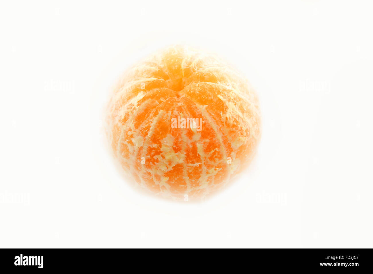 Delicious fruits tangerines photographed closeup on a white background ...