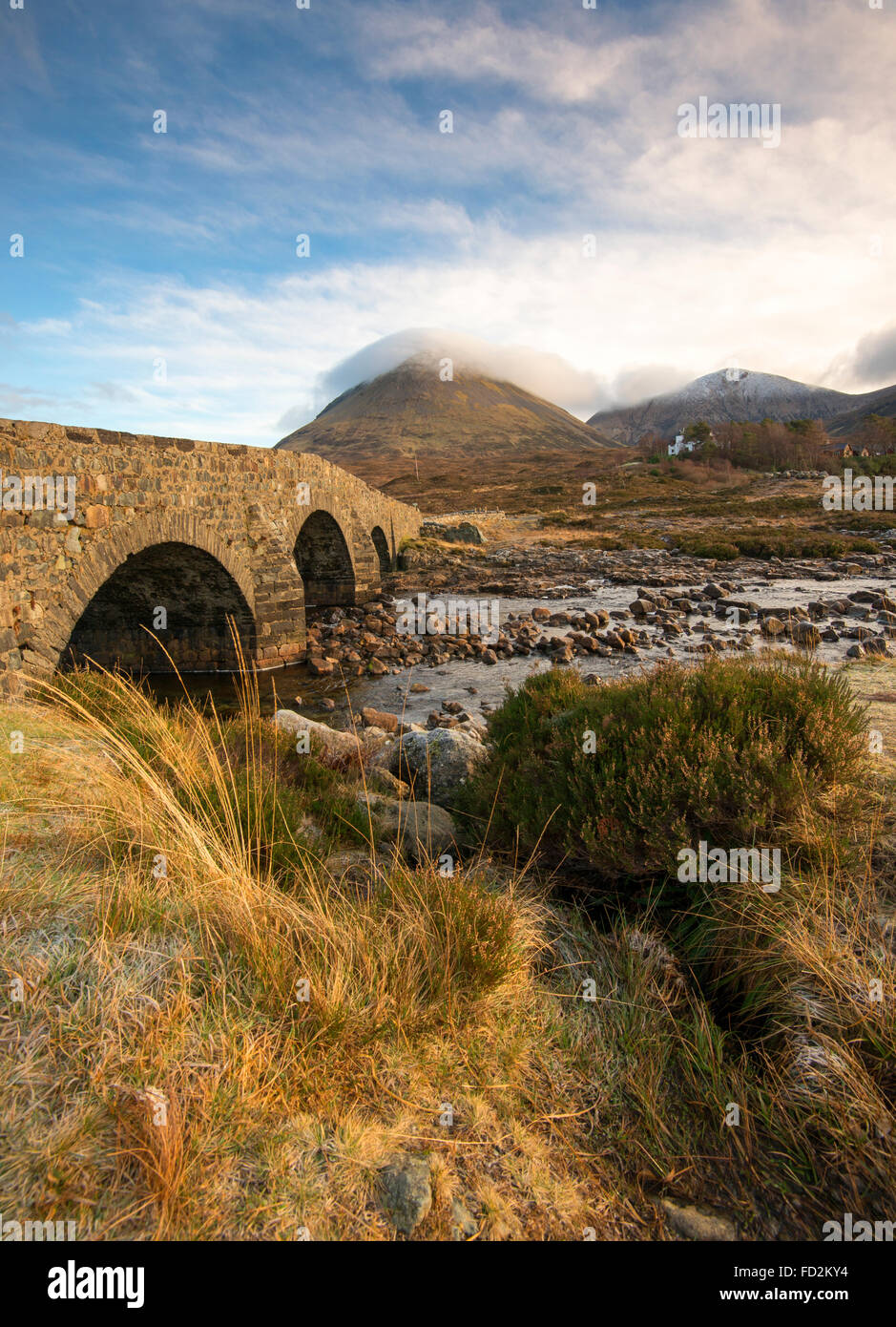 Sligachan Bridge, Isle of Skye Scotland UK Stock Photo - Alamy