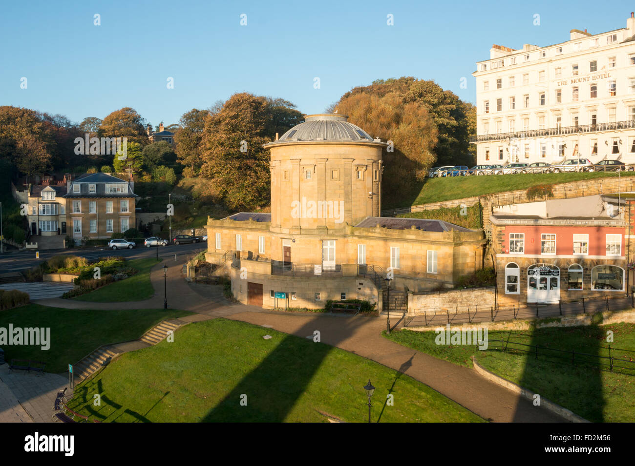 The Iconic Rotunda Museum which contains exhibits about local geology ...