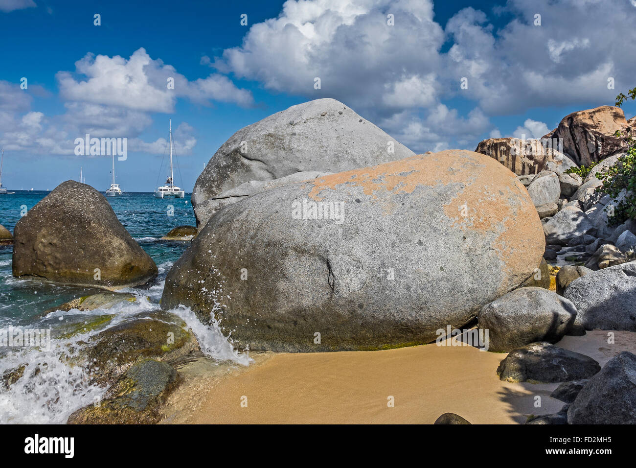 The Baths National Park Virgin Gorda British Virgin Islands West Indies ...