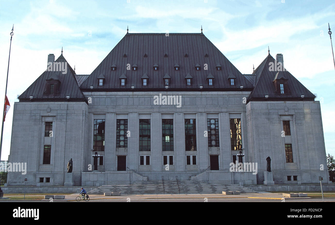 Supreme Court of Canada in Ottawa Stock Photo - Alamy