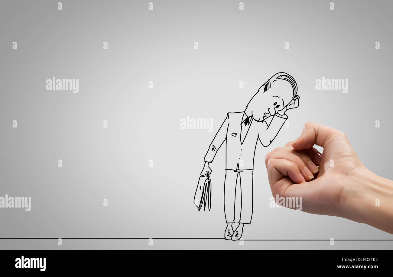 Close up of hand drawing sketches with pencil Stock Photo - Alamy