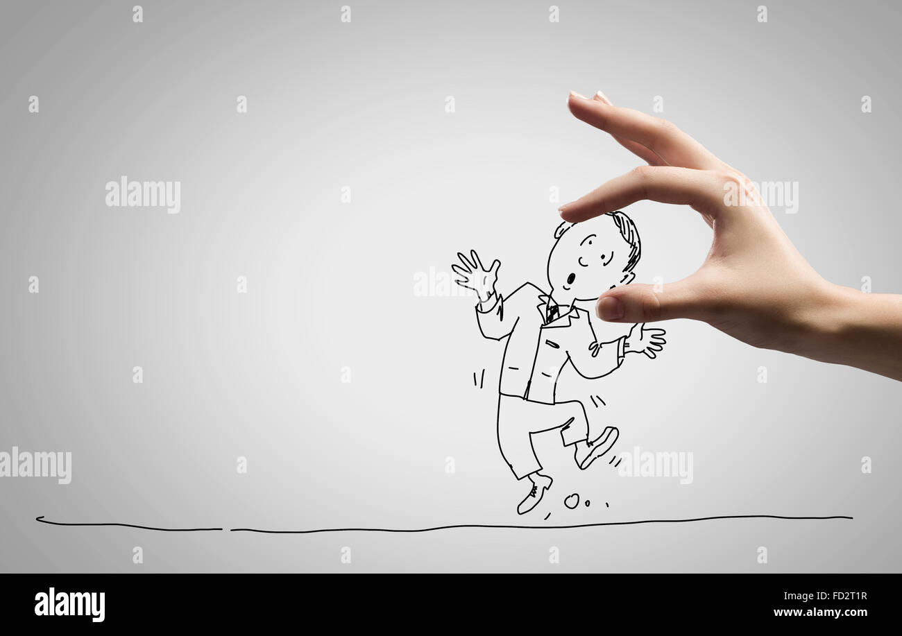 Business law caricature hi-res stock photography and images - Alamy