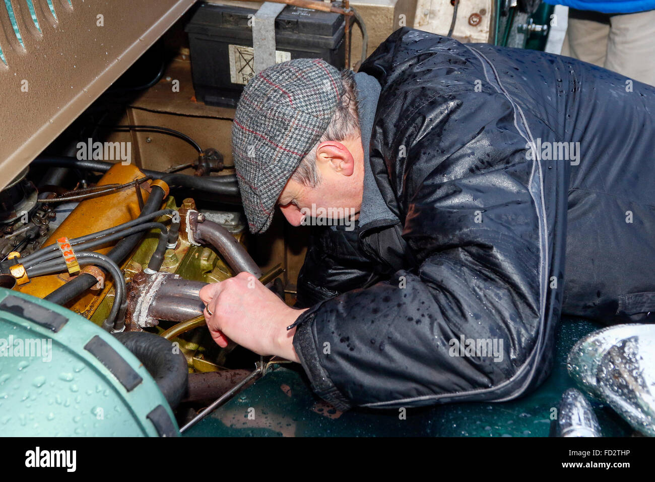 World rally car repair hi-res stock photography and images - Alamy