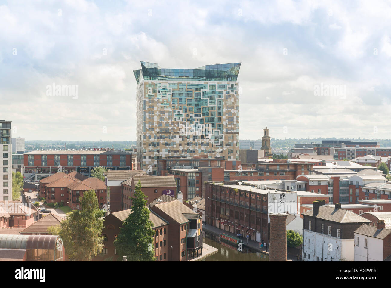 The Cube building, Birmingham, West Midlands, England, UK Stock Photo ...