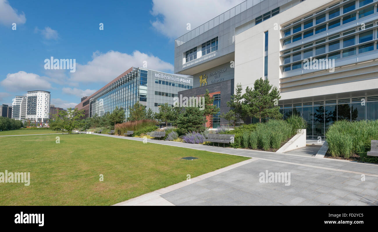Millennium Point and Birmingham City University in Birmingham Stock ...