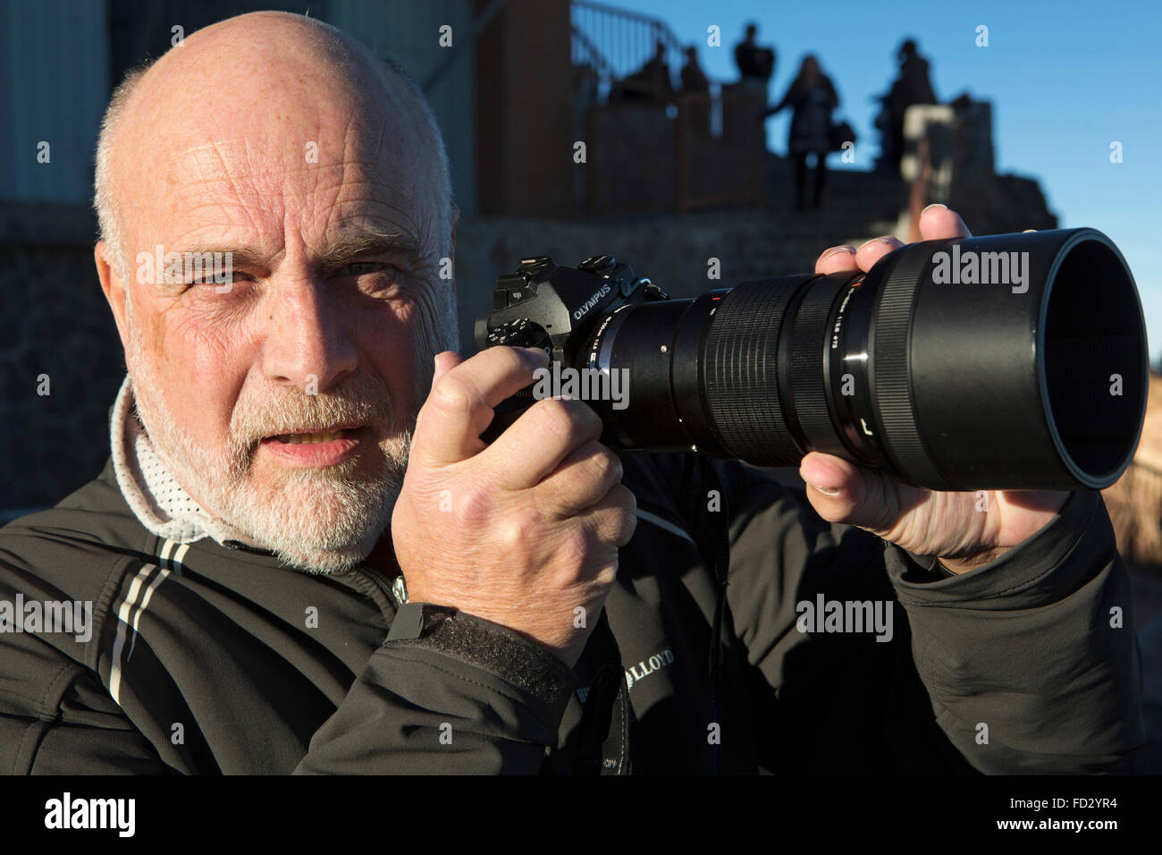 Geoff Moore, the professional photographer, in Teide National Park on ...