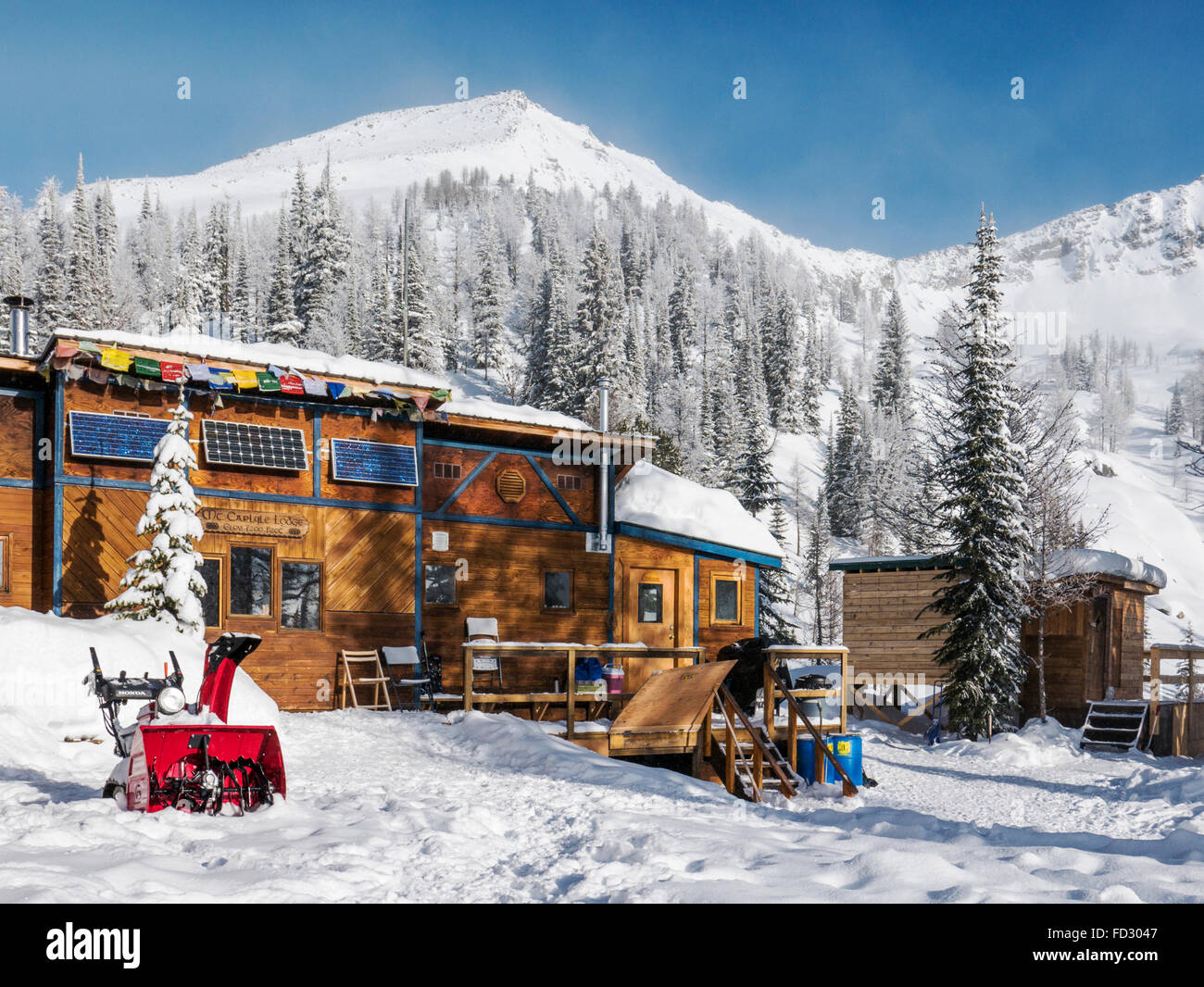Hut lodge hi-res stock photography and images - Alamy