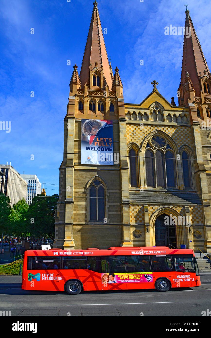 Public Transportation Melbourne Australia Victoria Coastal Capital ...