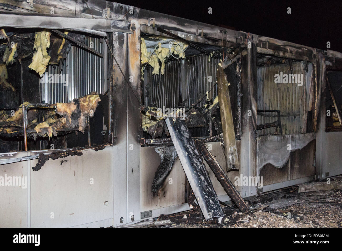 Burned containers hi-res stock photography and images - Alamy