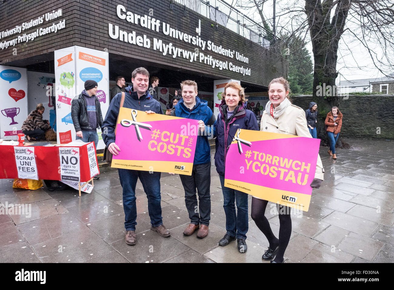 Cardiff University Student Union, Cardiff, Wales, January 27, 2015 ...