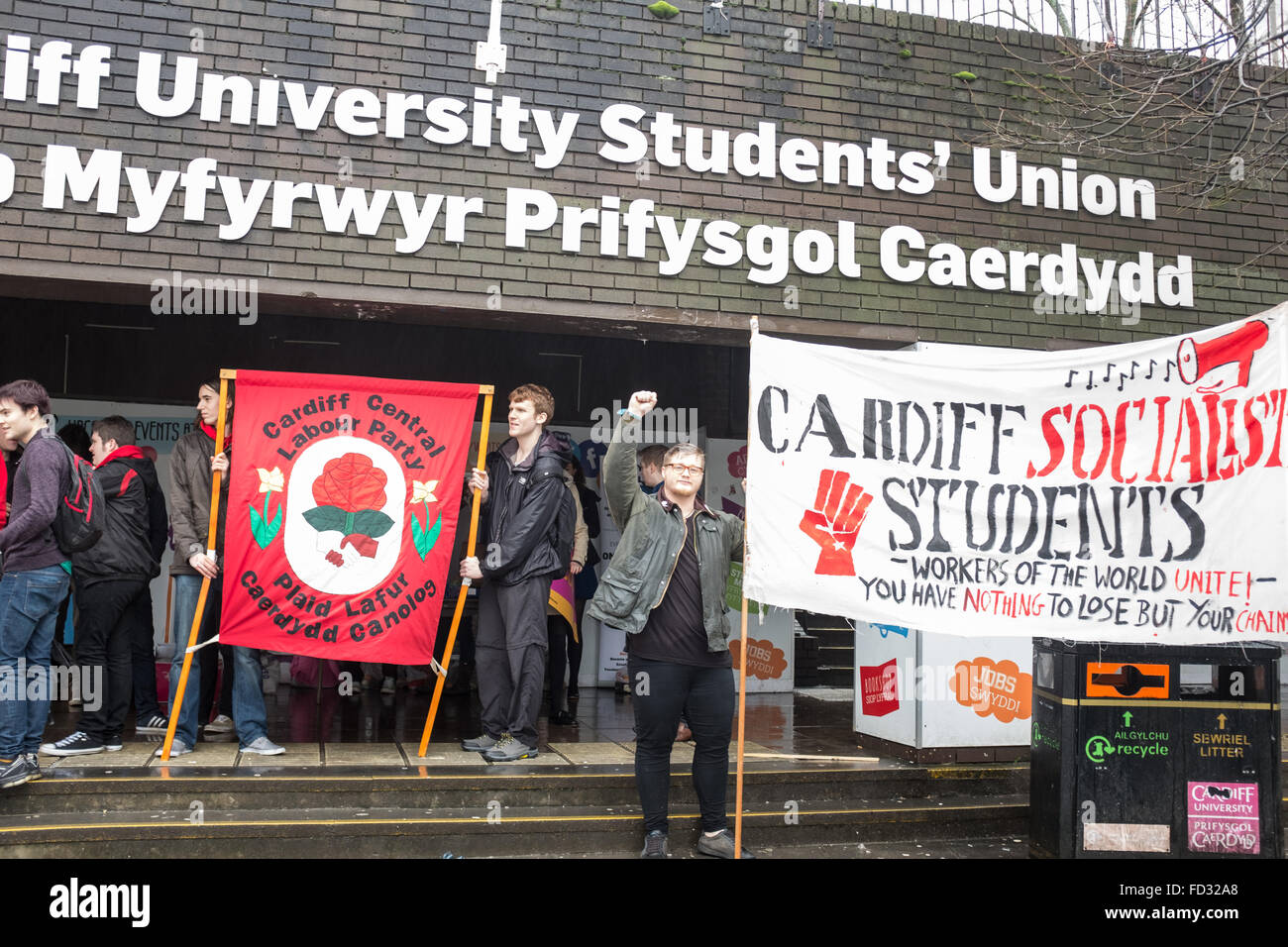Cardiff University Student Union, Cardiff, Wales, January 27, 2015 ...