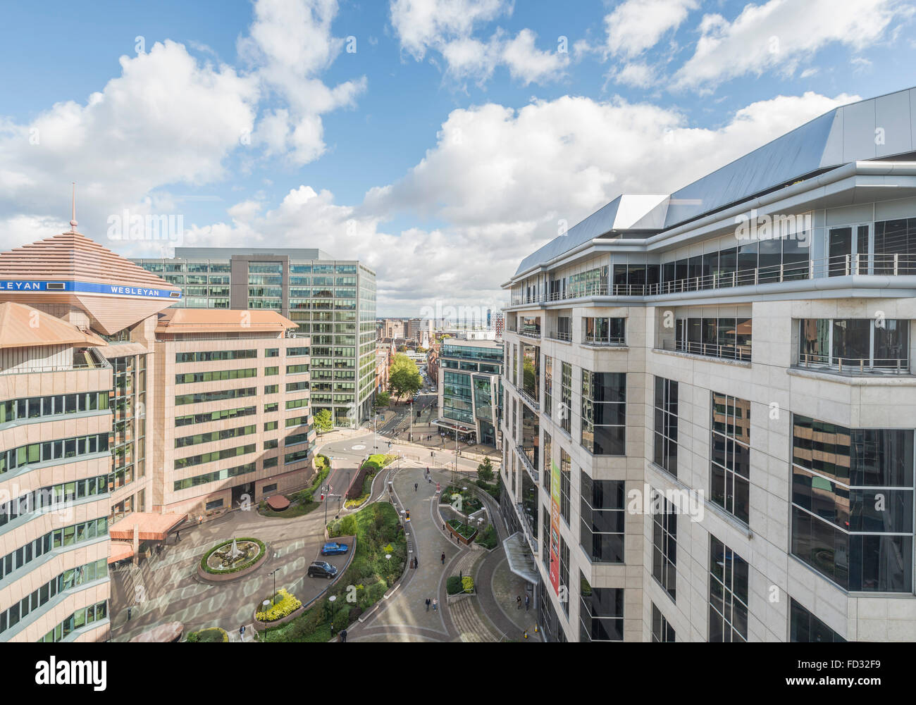 Colmore Circus, Birmingham, England Stock Photo - Alamy
