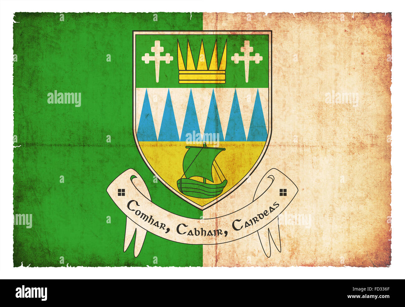 Kerry flag Cut Out Stock Images & Pictures - Alamy