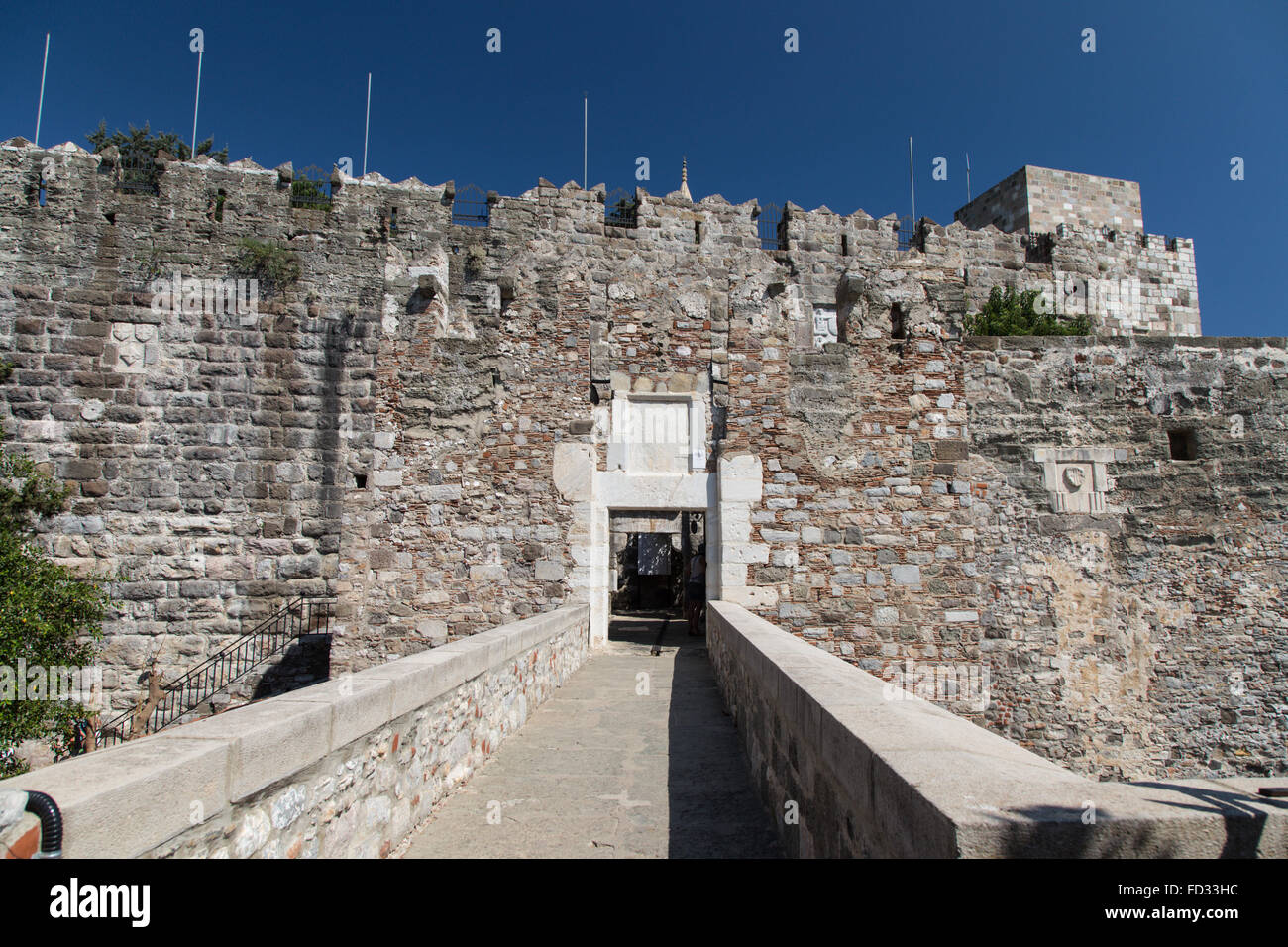 Bodrum castle gate hi-res stock photography and images - Alamy