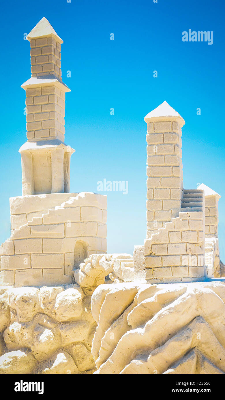Siesta key beach sand castle hi-res stock photography and images - Alamy