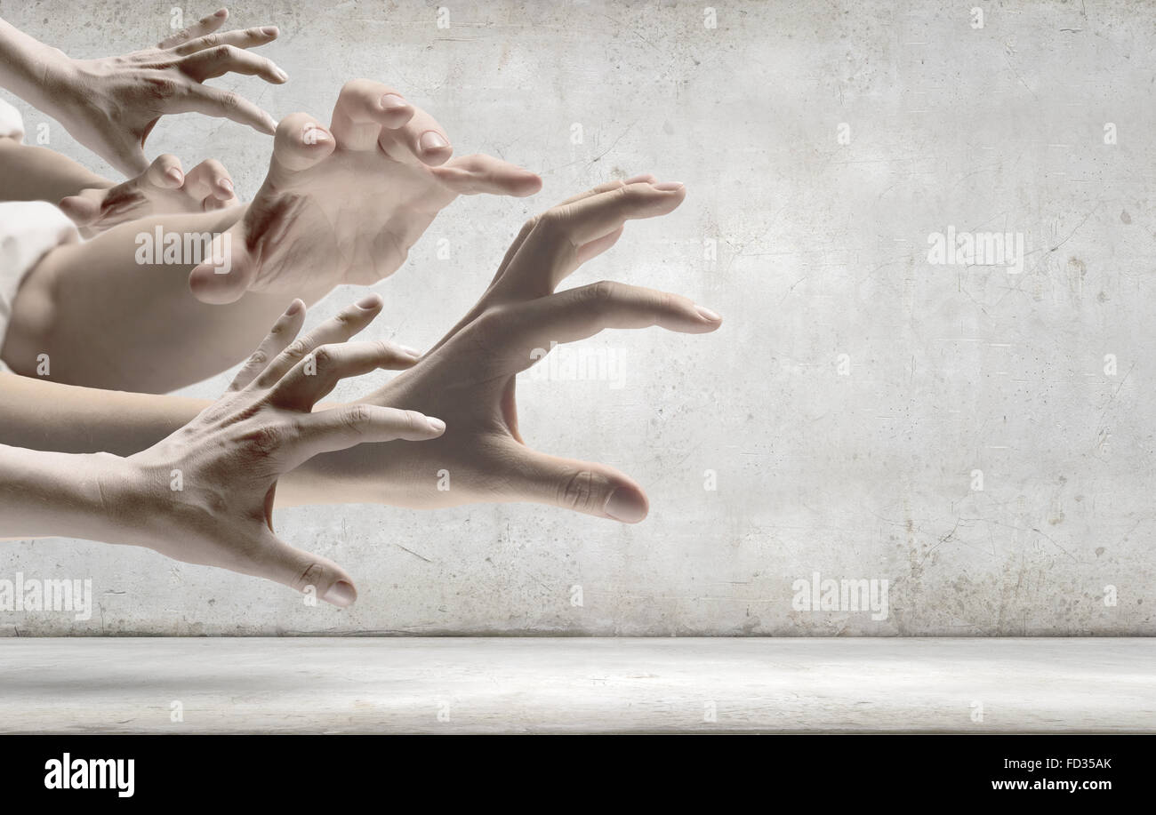 Hand trying catch something hi-res stock photography and images - Alamy