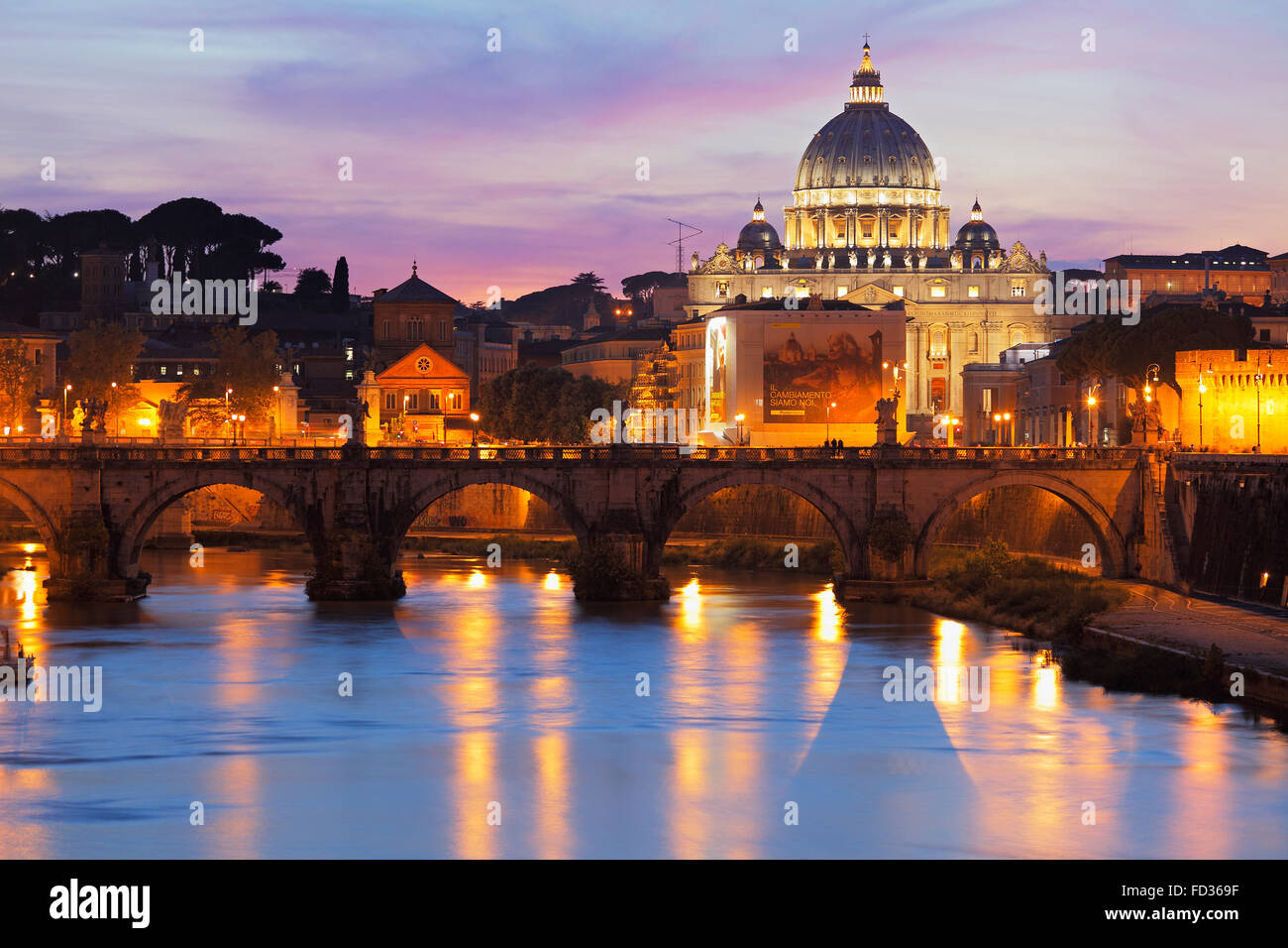 the St. Peter's Basilica in Rome, Italy; St Peter's Cathedral; Saint ...
