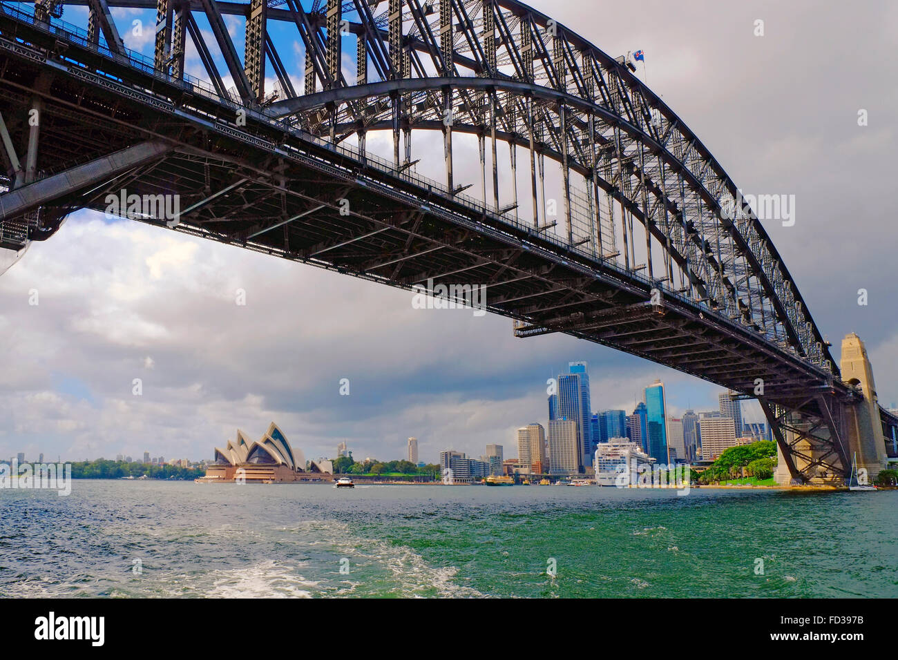 Sydney Harbour Bridge Australia New South Wales AU Stock Photo - Alamy
