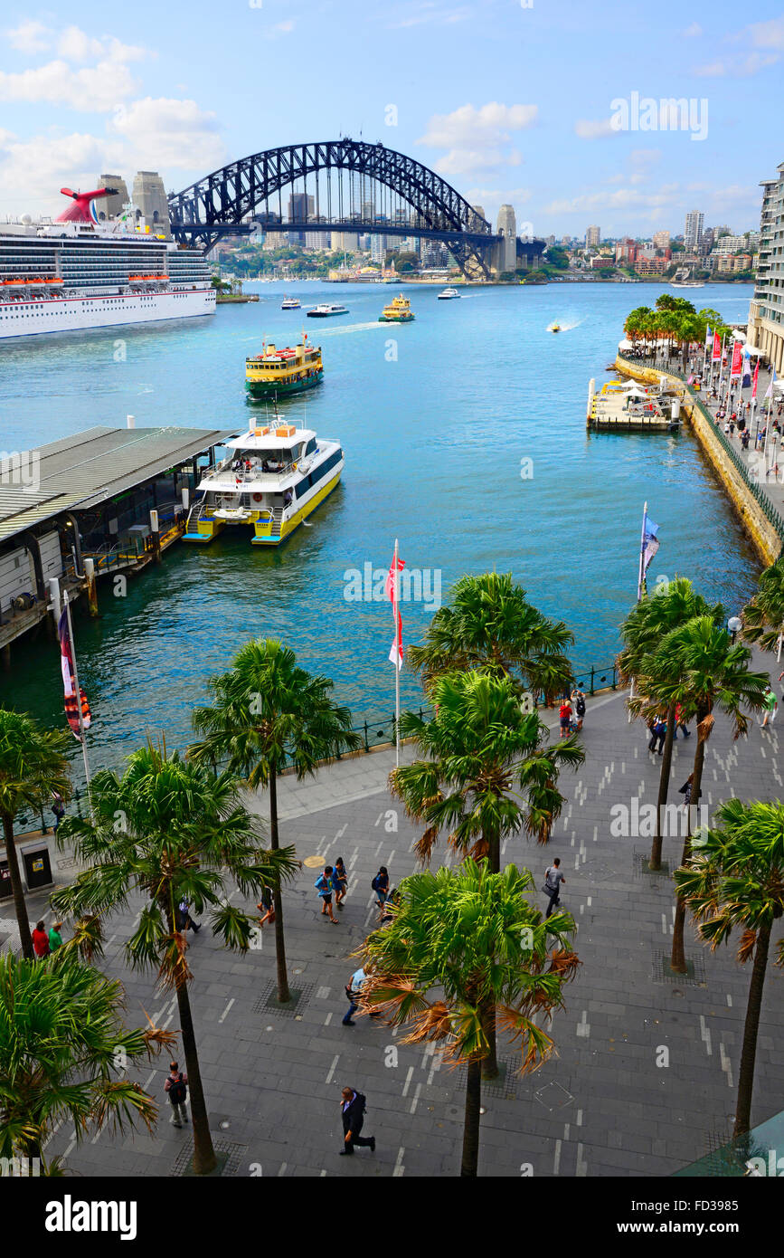 Sydney Harbour Bridge Australia New South Wales AU Stock Photo - Alamy