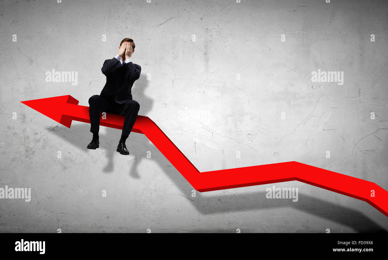 Red arrow face on hi-res stock photography and images - Alamy