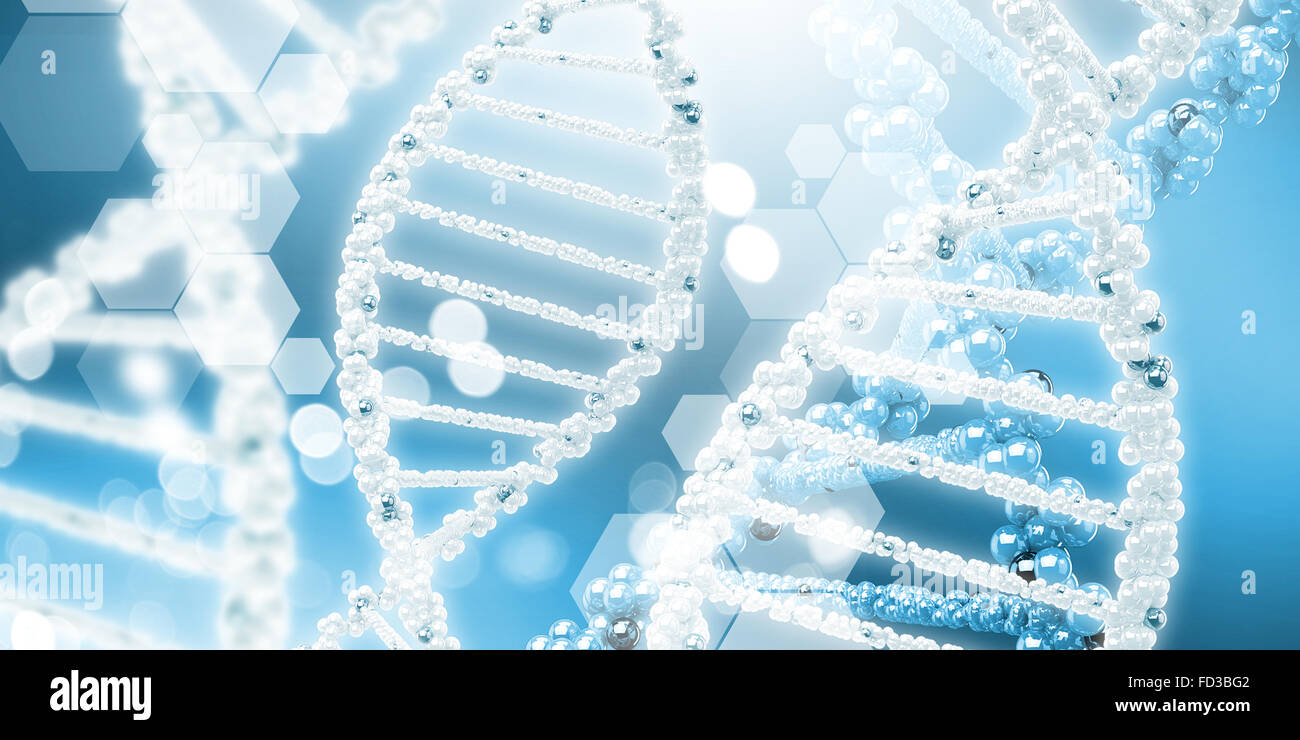 Background high tech image of dna molecule Stock Photo - Alamy