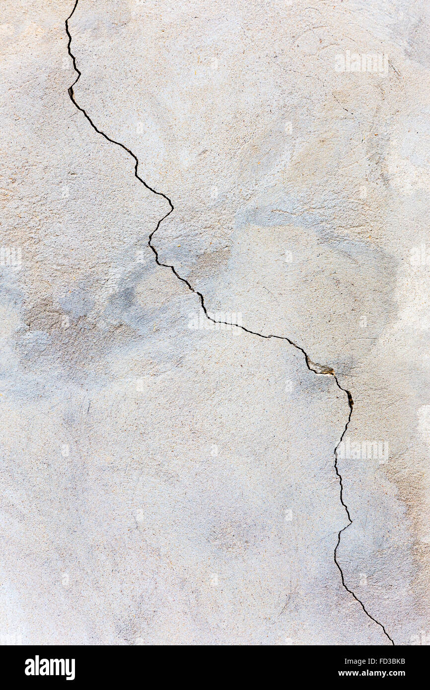 Abstract concrete, weathered with cracks and scratches. Landscape style ...