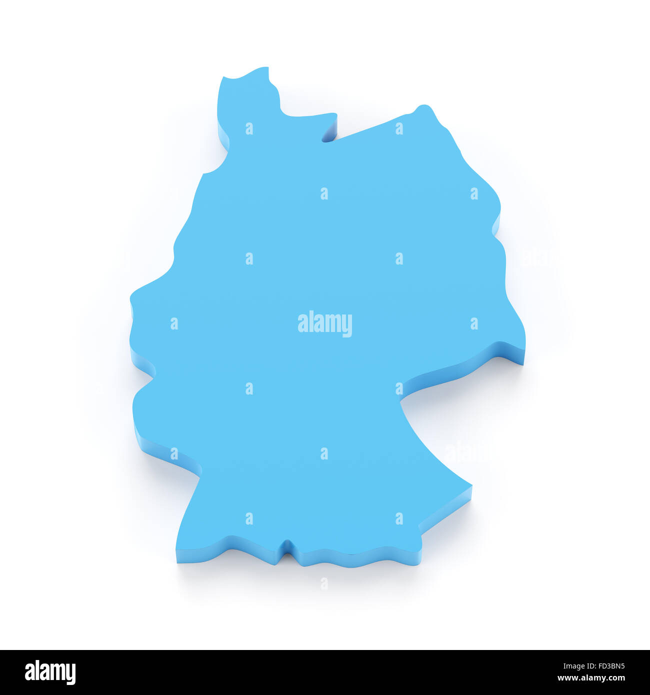 Map Germany Cut Out Stock Images & Pictures - Alamy