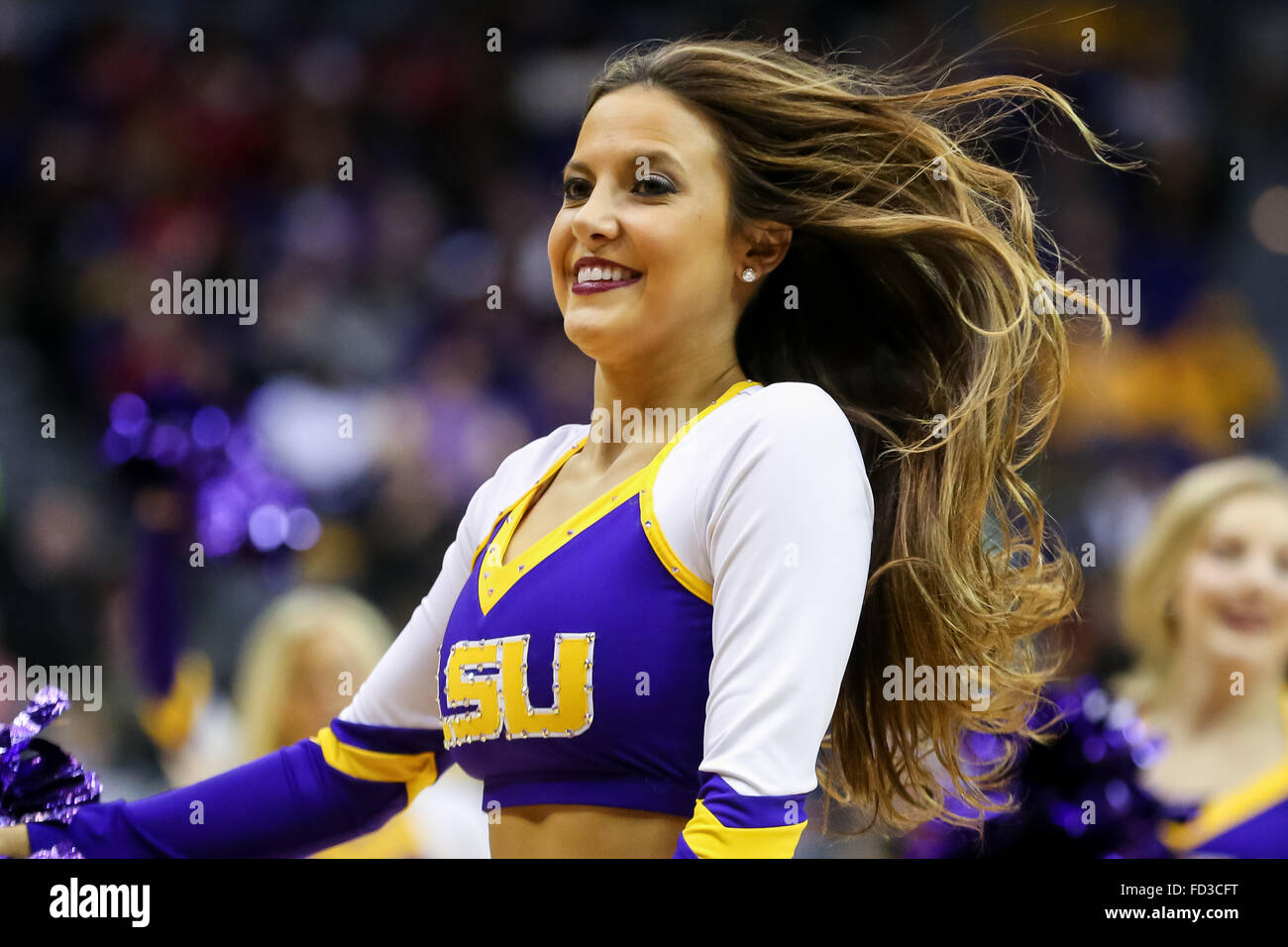 Baton Rouge, LA, USA. 26th Jan, 2016. LSU Tigers Tiger Girl Heidey ...