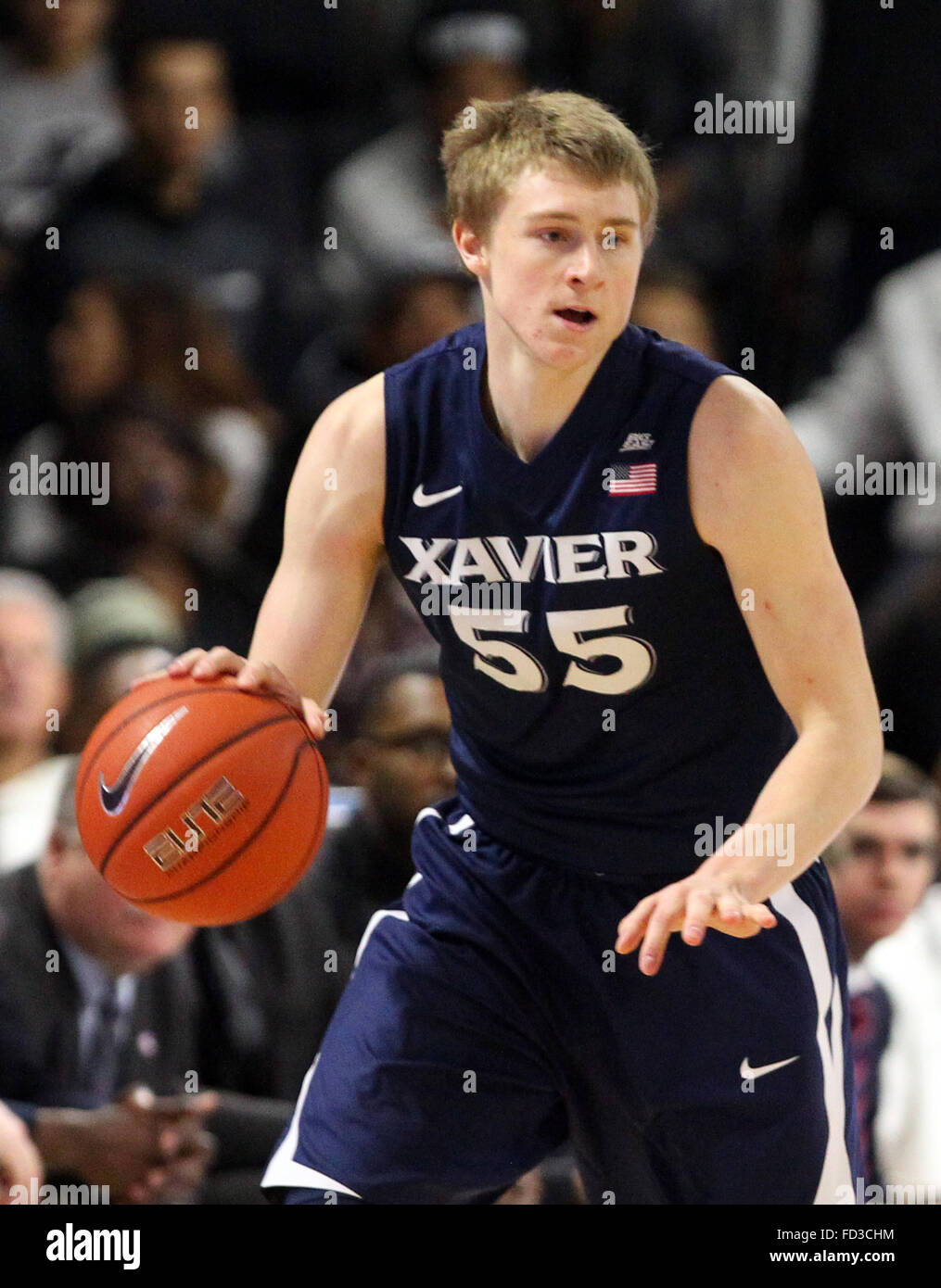 Xavier musketeers guard j p macura 55 hi-res stock photography and ...