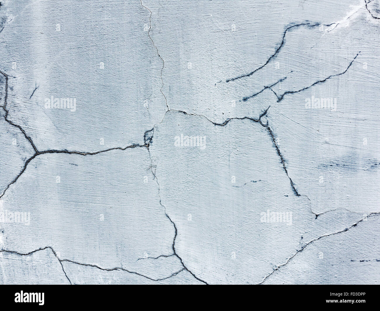 Abstract concrete, weathered with cracks and scratches. Landscape style ...