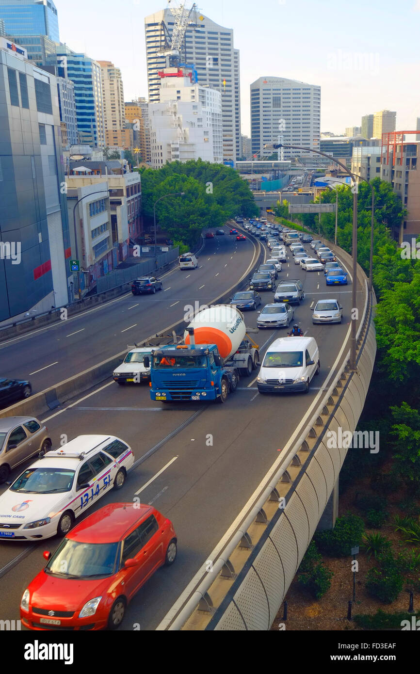 Traffic jam sydney hi-res stock photography and images - Alamy
