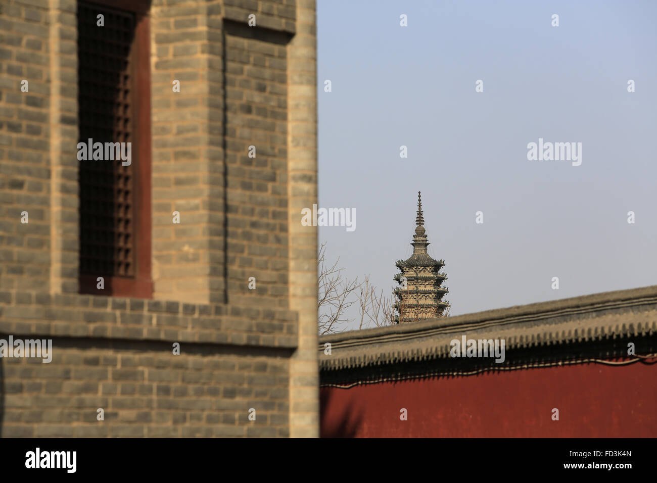 linji Temple Zhengding County Shijiazhuang City Hebei Province China ...